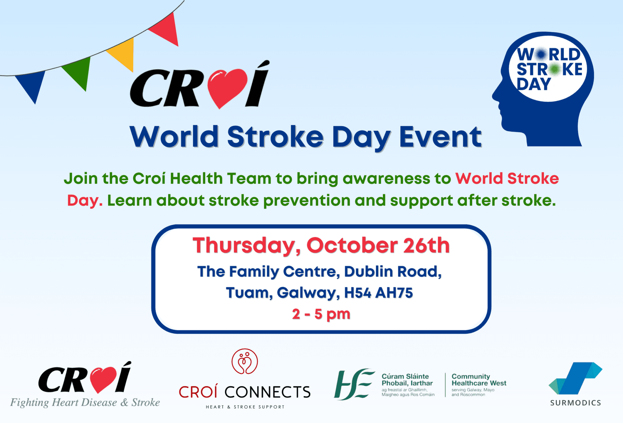 Croí to bring 'Croí Connects in the Community' to Tuam to highlight ...