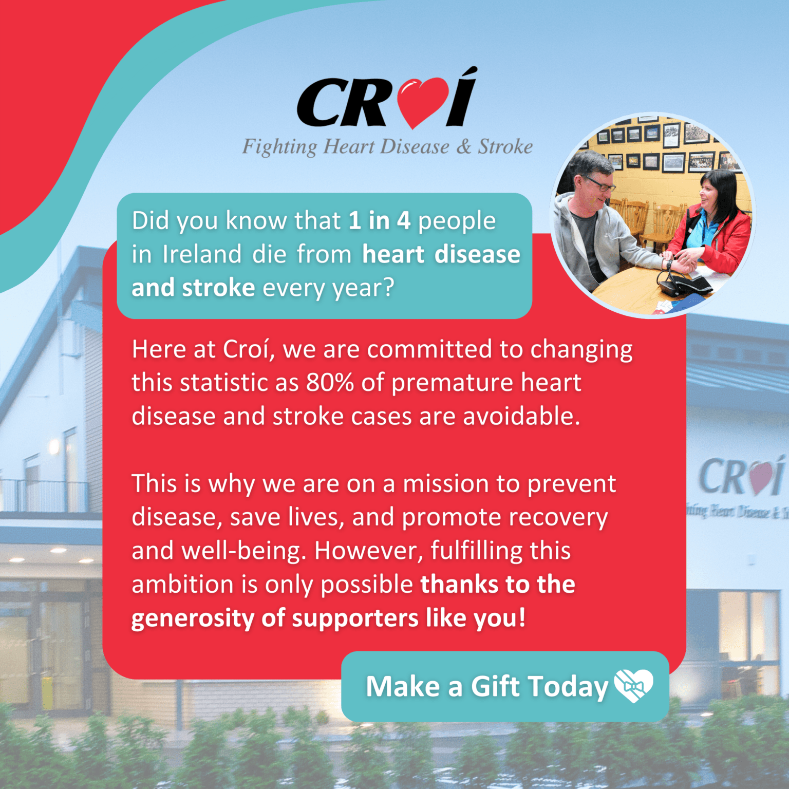 Croí Heart & Stroke Charity | Fighting Heart Disease & Stroke