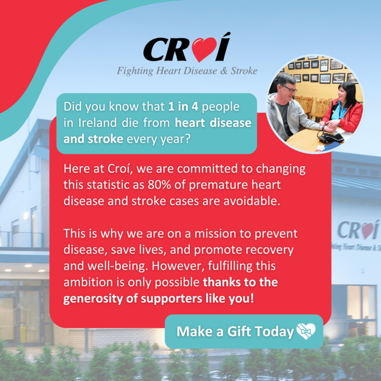 Croí Heart & Stroke Charity | Fighting Heart Disease & Stroke